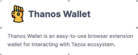 Interfacing Thanos Wallet To Your Web Dapp Using Smartpy And Reactjs