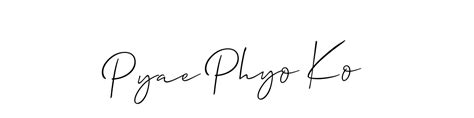 99 Pyae Phyo Ko Name Signature Style Ideas Free Electronic Signatures