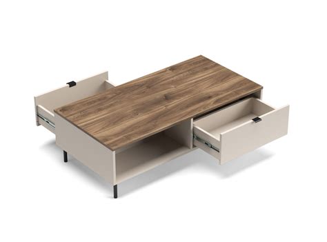 Стіл журнальний від серії Evo 4 кавовий столик з металевими ніжками Інтернет магазин меблів