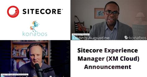 Sitecore Experience Manager Announcement Konabos