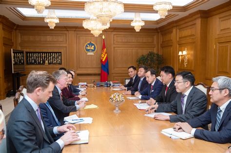 Монгол Улсын Ерөнхий сайд Үндэсний аюулгүй байдлын зөвлөлийн гишүүн У Хүрэлсүх АНУ ын