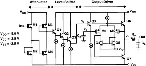 Simplified Schematic Of The Linear Buffer Download Scientific Diagram