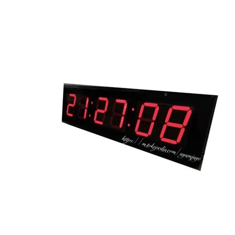 Jam Led Digital Clock Stopwatch Countdown Countup Timer Temperature Cod Lazada Indonesia