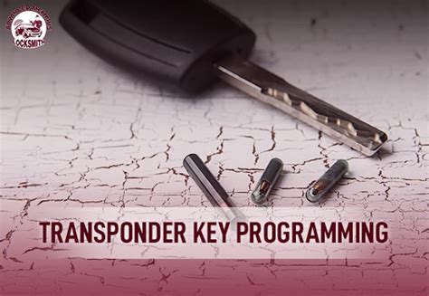 Transponder Key Programming Computerized Keys Chip Keys