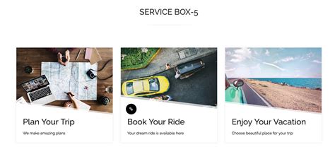 Interactive Service Add On With Hover Effects For Wpbakery By Pixelsigns
