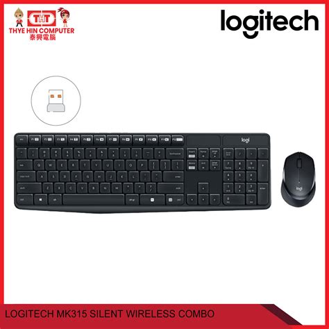 LOGITECH MK315 SILENT WIRELESS COMBO DESKTOP Thyehincomputer Com My