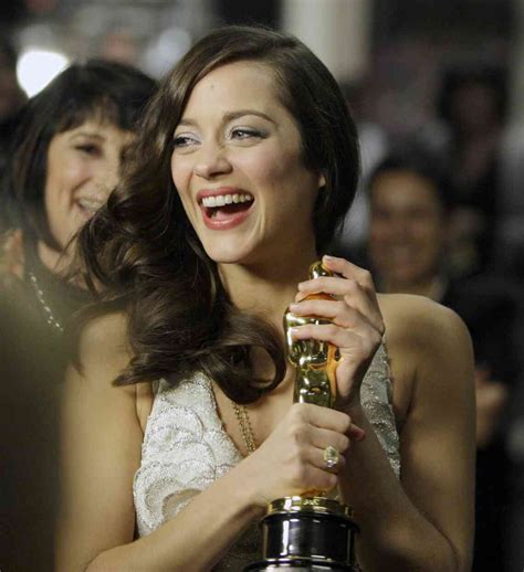 Marion Cotillard De Taxi Aux Oscars