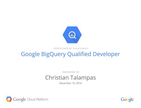 Bigquerydeveloper Ppt