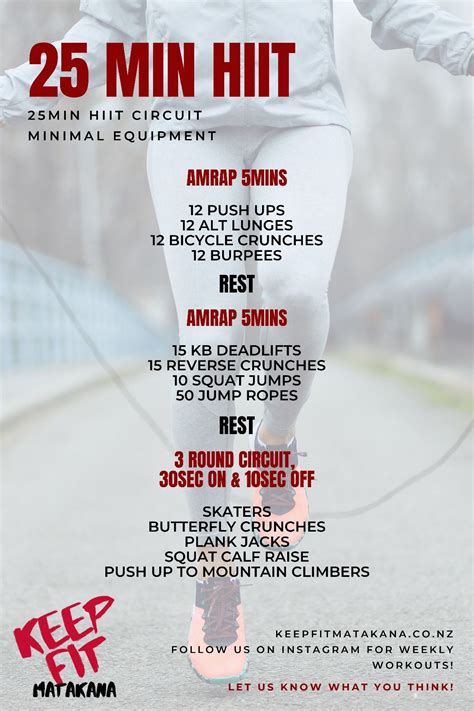 25min Hitt Workout As Many Rounds As Possible Workout Hiit Finishers