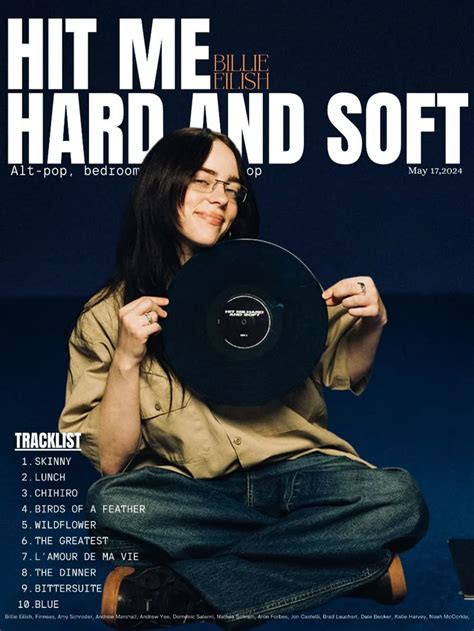 Popular Pop Album Poster Design Digital Etsy Music Poster Billie
