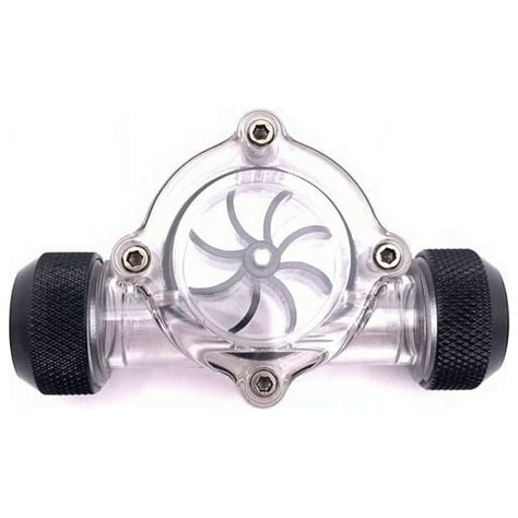 Jinsinto Bette Water Cooling Flow Meter G1 4 Female To Female Radiator Flow Meter Indicator For