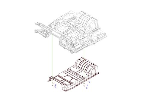 Faw Jh6 460 Truck Floor Insulating Mat Assembly 5109m01 B45 001