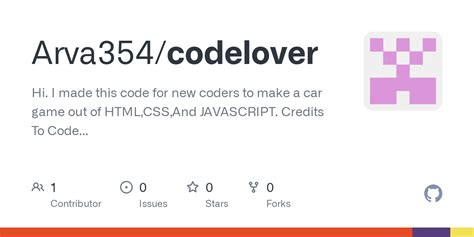 Github Arva354codelover Hi I Made This Code For New Coders To Make