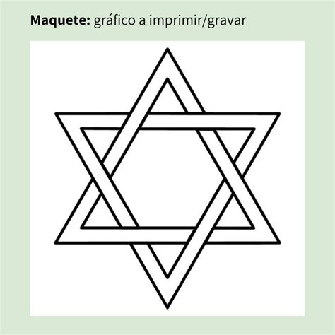 046 Hexagrama Gráfico Radiestésico Em Mdf Cru Tilguti