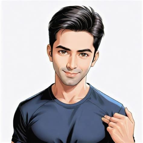 Micromax Cartoon Vector Set White Background Isolated Premium Ai