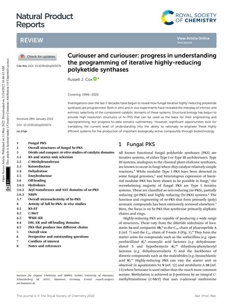 Pdf Curiouser And Curiouser Progress In Understanding The Programming Of Iterative Highly