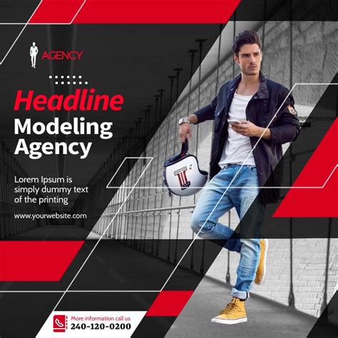 Modeling Agency Template Postermywall