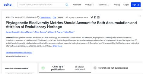 Phylogenetic Biodiversity Metrics Should Account For Both Accumulation