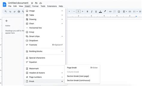How A Well Placed Break Can Tidy Up Your Google Docs