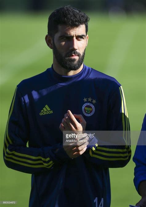 Luis Neto Of Fenerbahce Poses For A Photo During An Exclusive Poses Fenerbahçe Photo