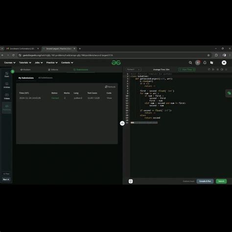 mahvish pathan on linkedin gfg160 geekstreaks geekstreak2024 geeksforgeeks codingchallenge…