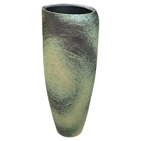 Japanese Modernist Ikebana Ceramic Vase Japan 20th Century For Sale At 1stdibs