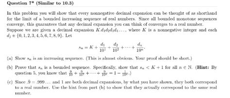 Solved In This Problem You Will Show That Every Nonnegative
