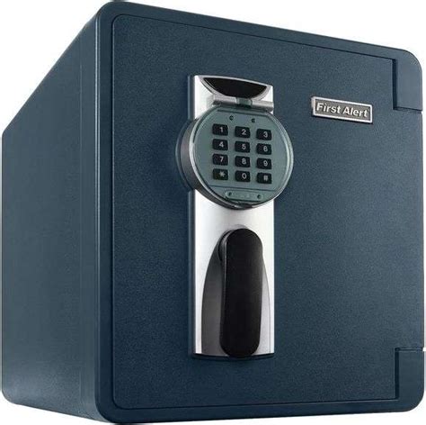 First Alert Security Fireproof And Waterproof Safe With Digital Keypad