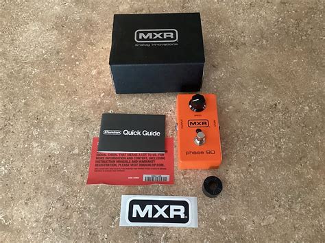 MXR Phase 90 Block Logo Reverb