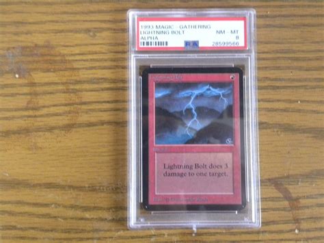 Alpha Lightning Bolt Mtg