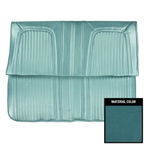 Pui Interiors 1968 Oldsmobile Cutlass Supreme Hardtop Bright Blue Rear