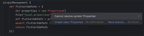 Error Resolving Properties In Flutter This Seems To Not Let Me Build