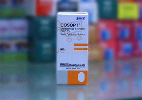 Cosopt Eye Drop Blue Cart