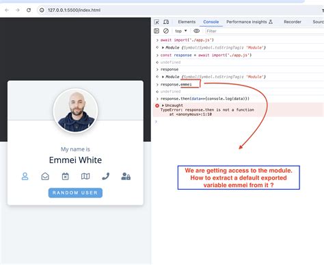 Javascript Is It Possible To Import Variables From Es6 Modules