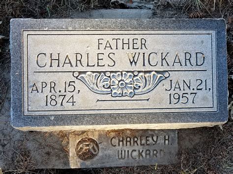 Charles H “charlie” Wickard 1874 1957 Find A Grave Memorial