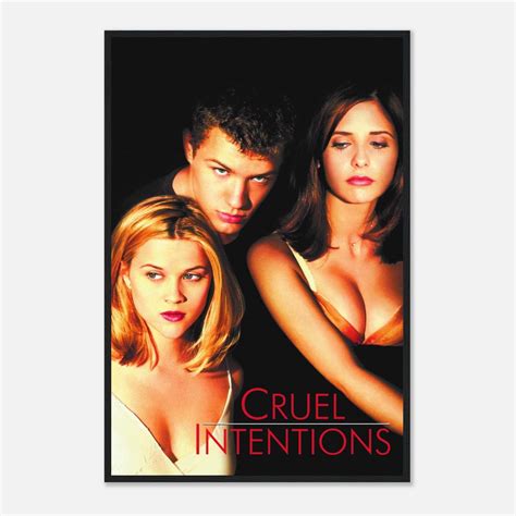 Cruel Intentions 1999 Movie Poster Print Citiesbox