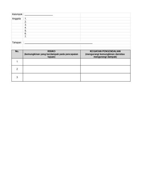 Lembar Kerja Latihan Pengendalian Kegiatan Sppg Pdf