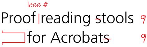 Traditional Editorial Markup With PDF Proofreading Marks
