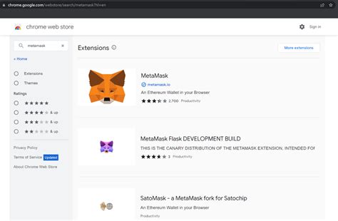Install Metamask Documentation For TY NFT