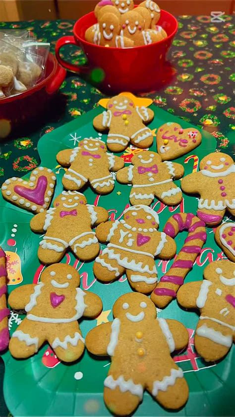 Ginger Breadman Cookies Being Proud Of My Work In The Soft Scent Of