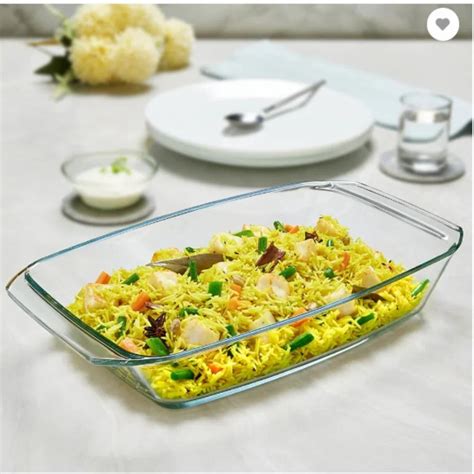 Borosil Deep Rectangular Dish 15 Litre At ₹ 568piece In Kolkata Id
