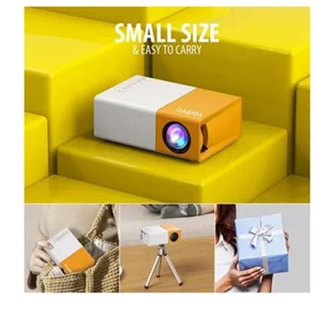 Mini Proyector Led Yg300 600 Volumenes Peliculas Div Éxito