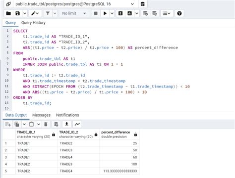 sql problem asked in fintech trade and stock data engineer journey
