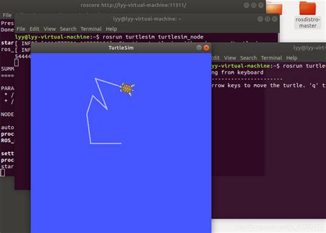 ubuntu18 04安装ros——实现小海龟仿真 ubantu18叫开海龟 csdn博客