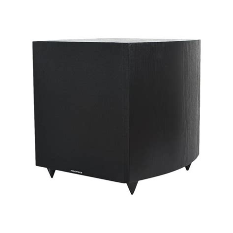 Monoprice Msub 122bl Subwoofer 150 Watt 12 Black Grille Color