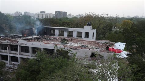 Air India Plane Crash Cctv Footage Shows Bone Chilling Video Of Fatal