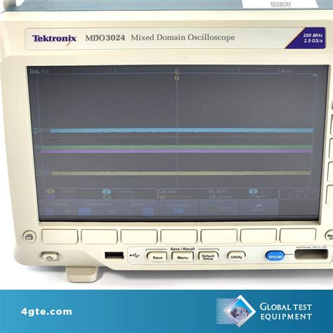 Tektronix Mdo3024 200 Mhz Mixed Signal Oscilloscope