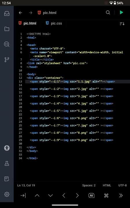 Mayank Pandey On Linkedin 3d Animation Gallery Using Html And Css
