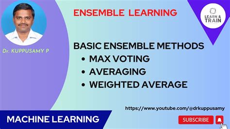 58 Ensemble Machine Learning And Basic Ensemble Ml Models Max Votingaveragingweighted Average