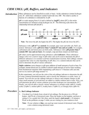 Fillable Online Web Gccaz CHM LL PH Buffers And Indicators Welcome To Web Web Gccaz Fax